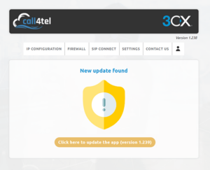 Setting up the NX32 device as a 3CX SBC