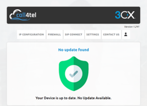 Setting up the NX32 device as a 3CX SBC