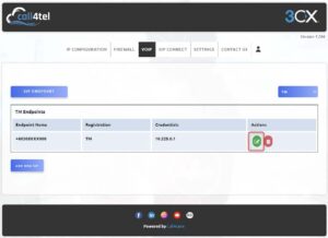 TM MPLS Line configuration with NX-32 VoIP Gateway